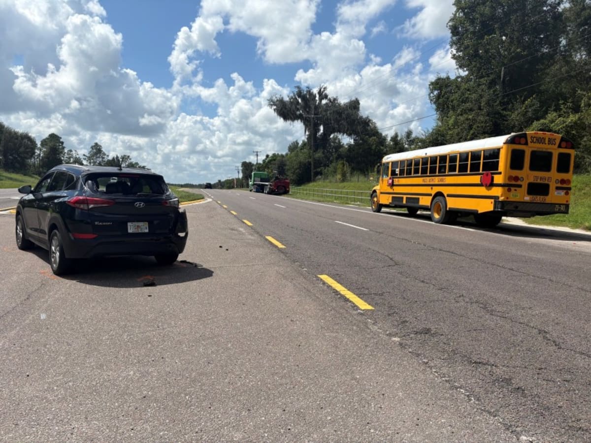 3 taken to hospital after tractor-trailer hits Pasco Co. school bus ...